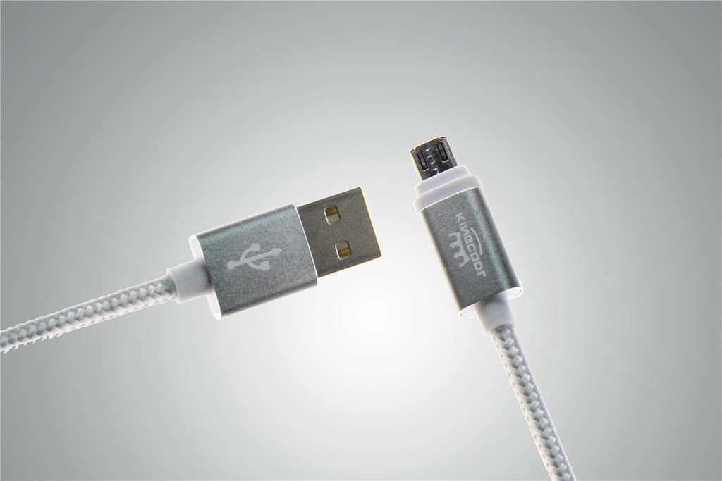 KingCool Micro USB Charge Cable 3 Pack 3.3 ft/1m Durable Braided Nylon ...