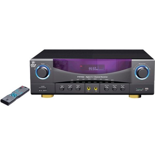 Pyle Pro 5.1-Channel 35-Watt Am/Fm Receiver "Product Type: A/V ...