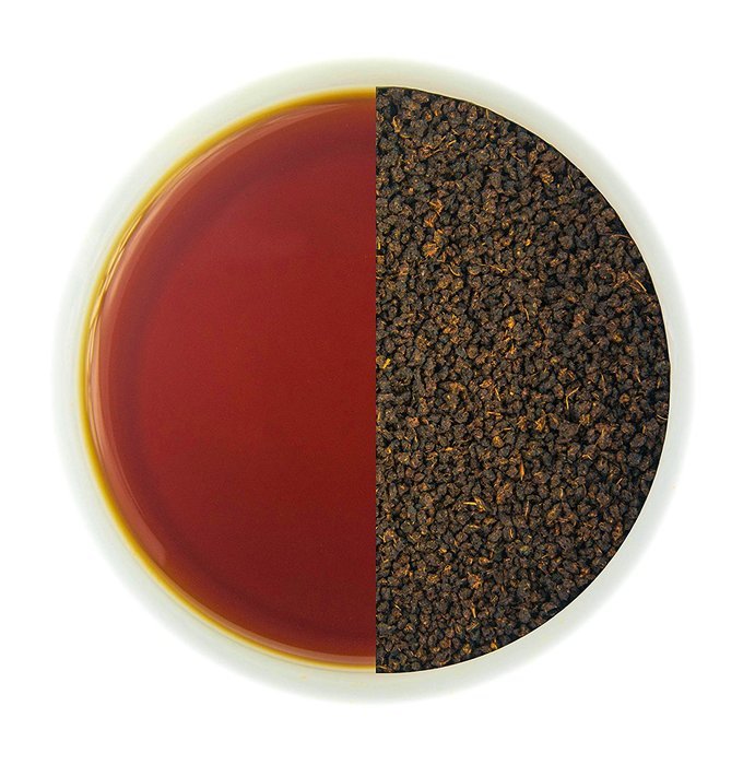 Good Karma Tea Raspberry, Strawberry Black Tea Indian Assam Loose Leaf ...