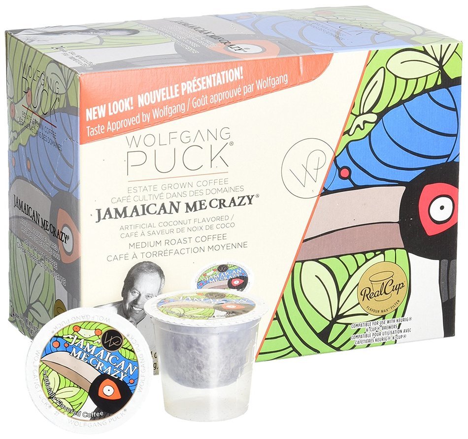 Wolfgang Puck Jamaican Me Crazy 24 Single Serve Cups (Pack of 4 ...
