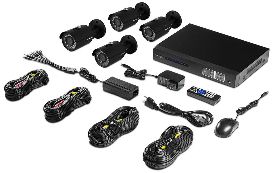 1080P HD 4CH 2TB DVR W/ 4XB (BLACK) free image download