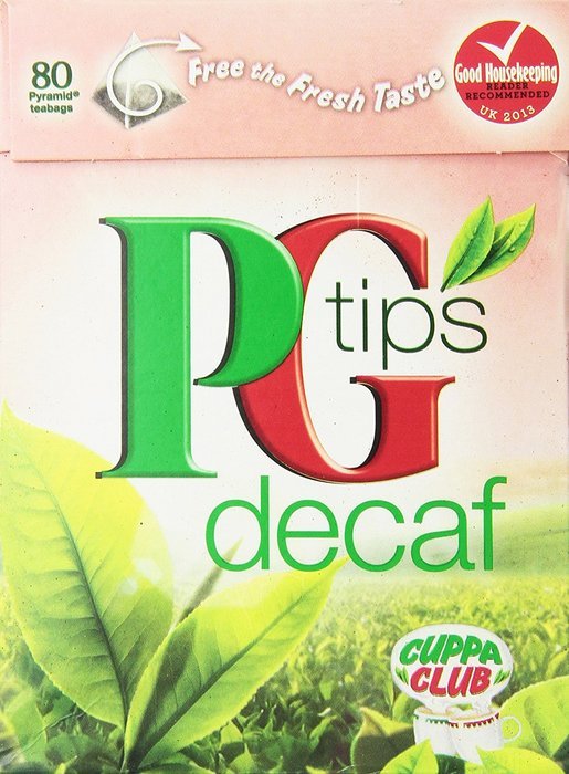 PG Tips Decaf 80 Ct Tea Bags - 4 Pack N2 free image download