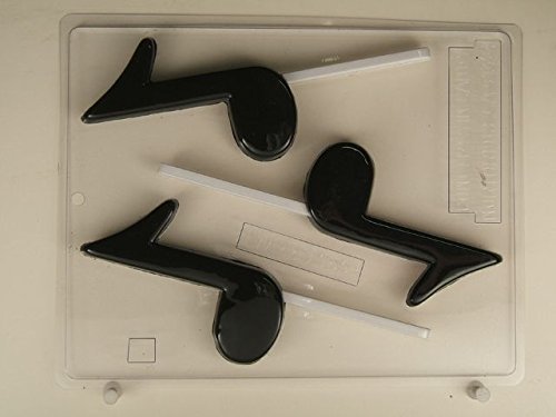 Musical Notes Lollipop AO188 All Occasion Chocolate Candy Mold free ...