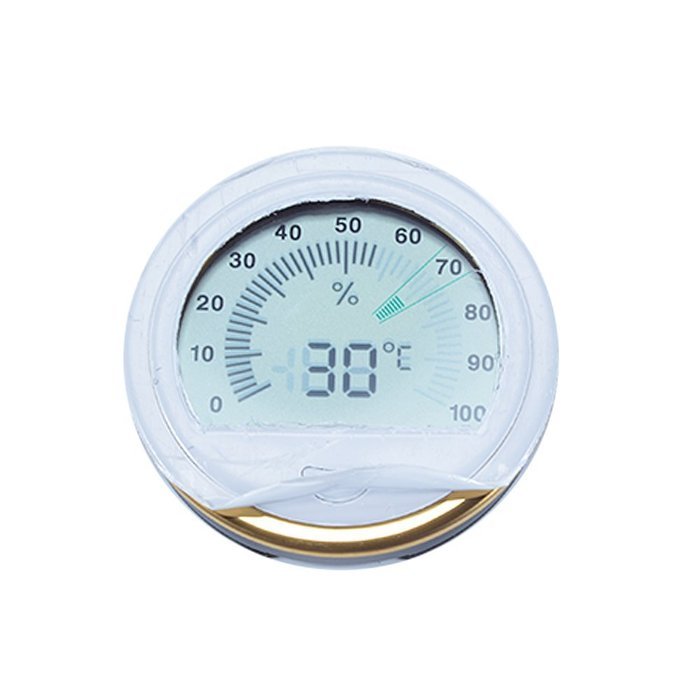 Volenx Round Digital Hygrometer for Humidor (Golden) N4 free image download