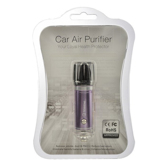 Car Air Purifier Travel Air Freshener and Ionic Air Purifier Remove ...