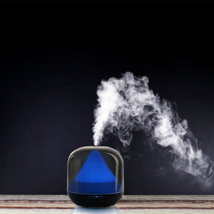 Top Home Dec Transparent Ultrasonic Aromatherapy Essential Oil ...