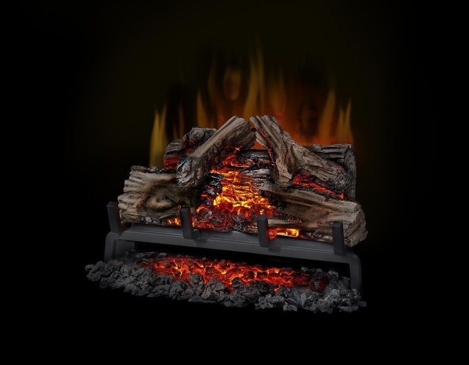 Napoleon NEFI27H Woodland Electric Log Set For Electric Fireplace, 27 ...