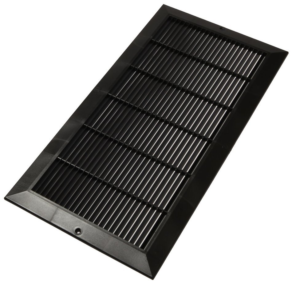 Decor Grates PL818-BLK 8-Inch by 18-Inch Cold Air Return, Black free ...