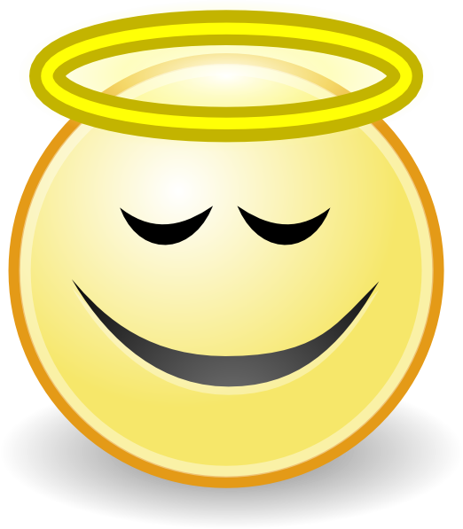 Angel Smiley Face Clip Art N4 free image download