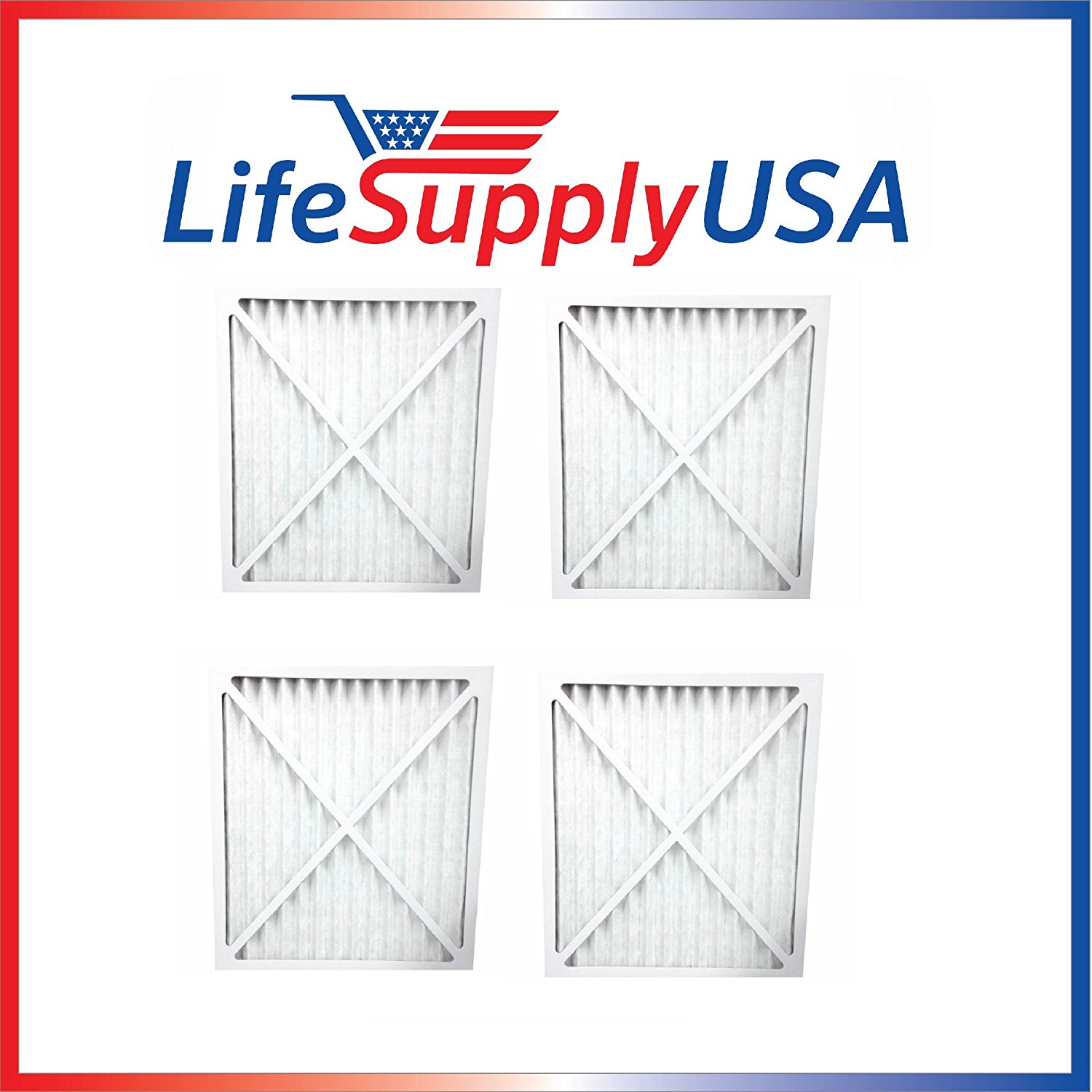 4 Pack Replacement Filter 30931 fits Hunter Models 30212, 30213, 30240 ...