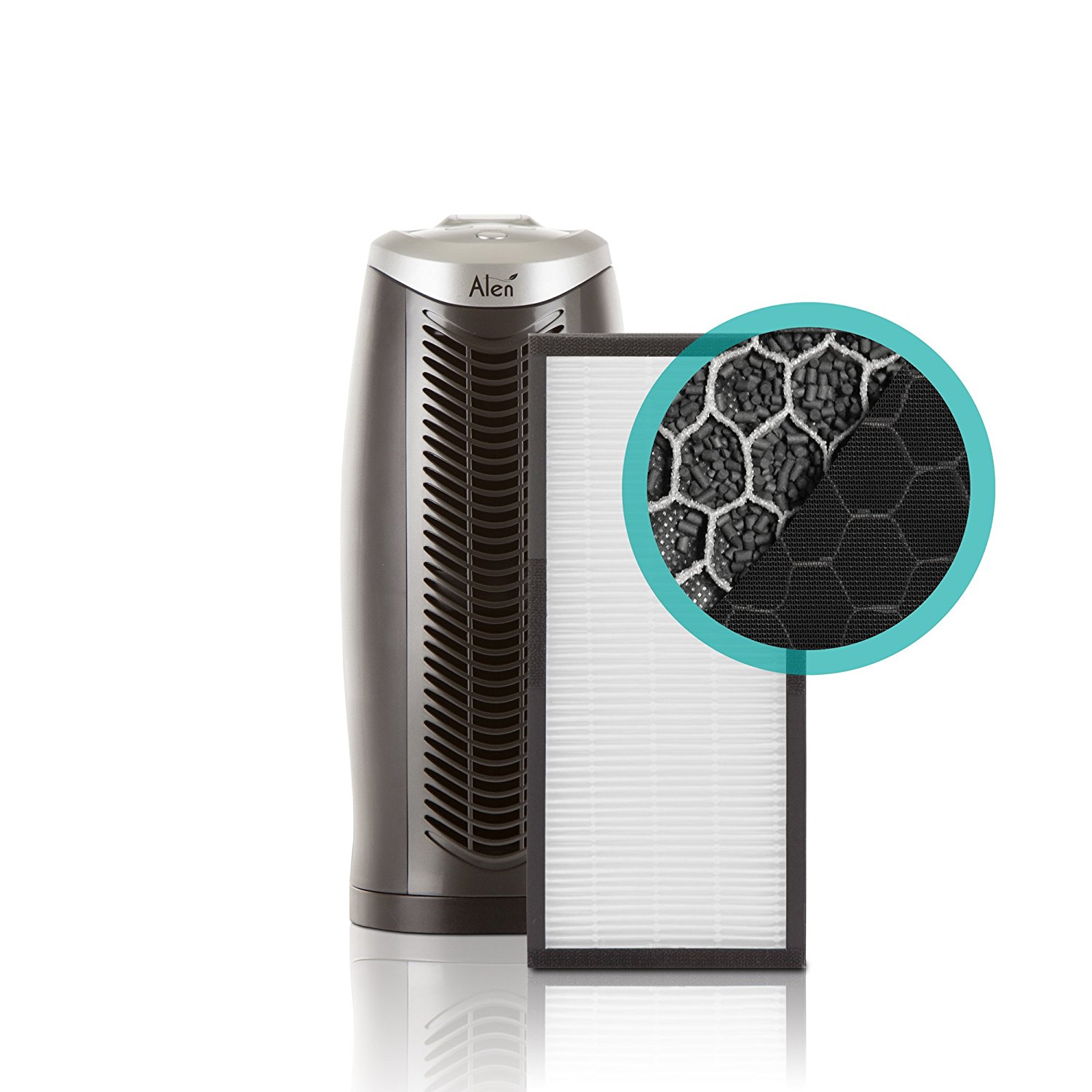 Alen (TF30) HEPA-Fresh Replacement Filter for T100 and T300 Air Purifiers, 1-Pack (set of 2 ...