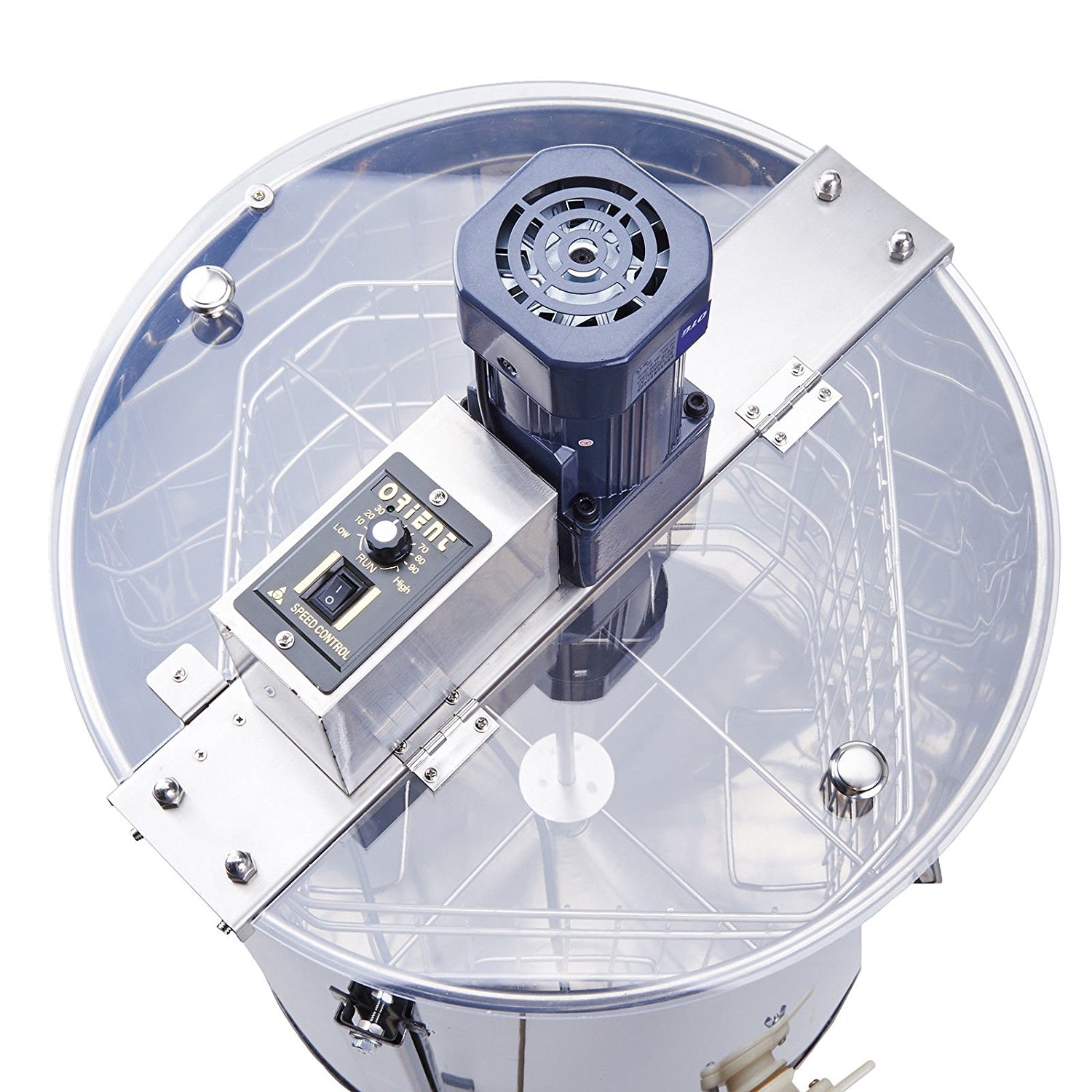 Sundaynmay Honey Extractor 4/8 Frame Hive Bee Drum Keeping Pro Steel ...