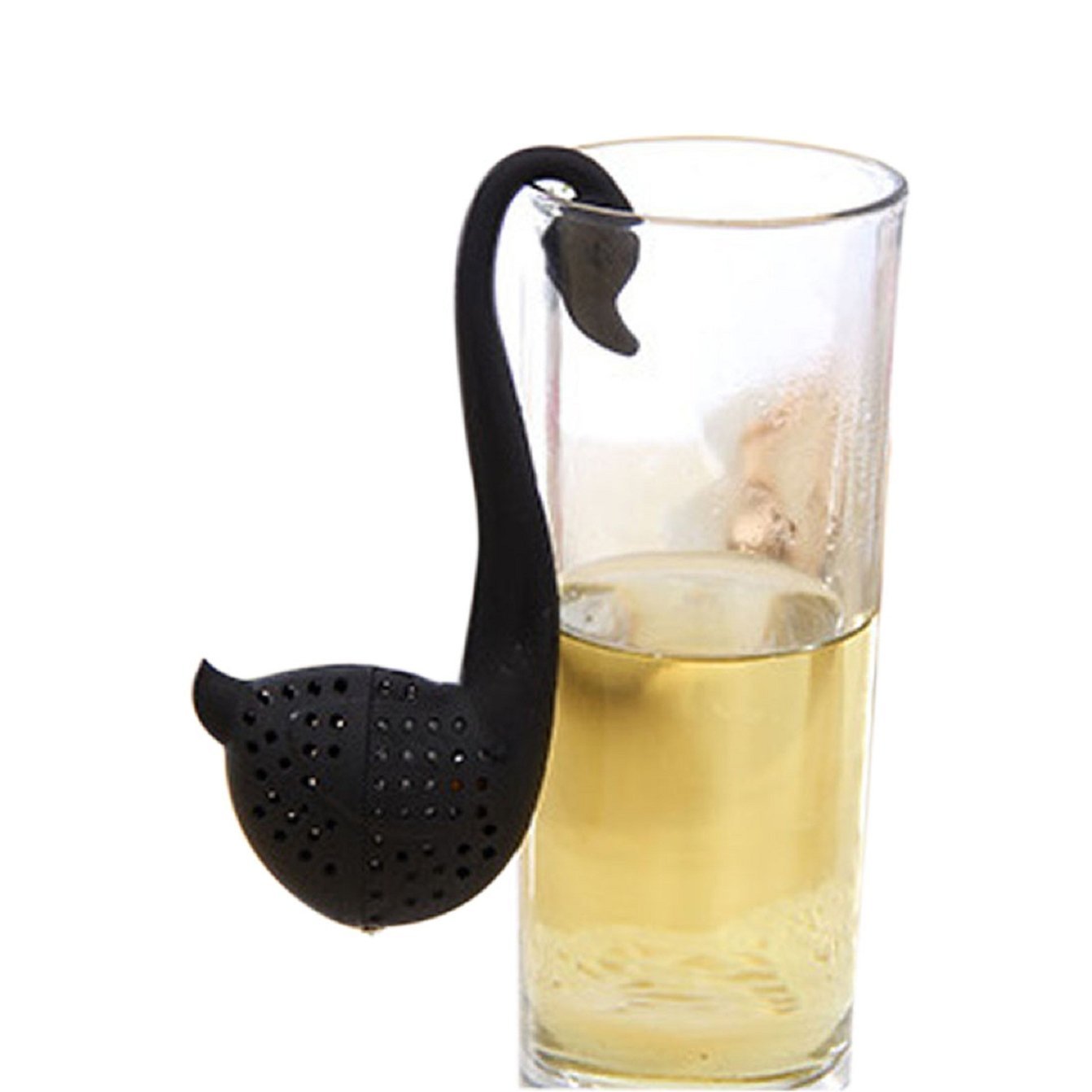 Sannysis Novelty Tea Infuser Swan Loose Tea Strainer Herb Spice Filter ...