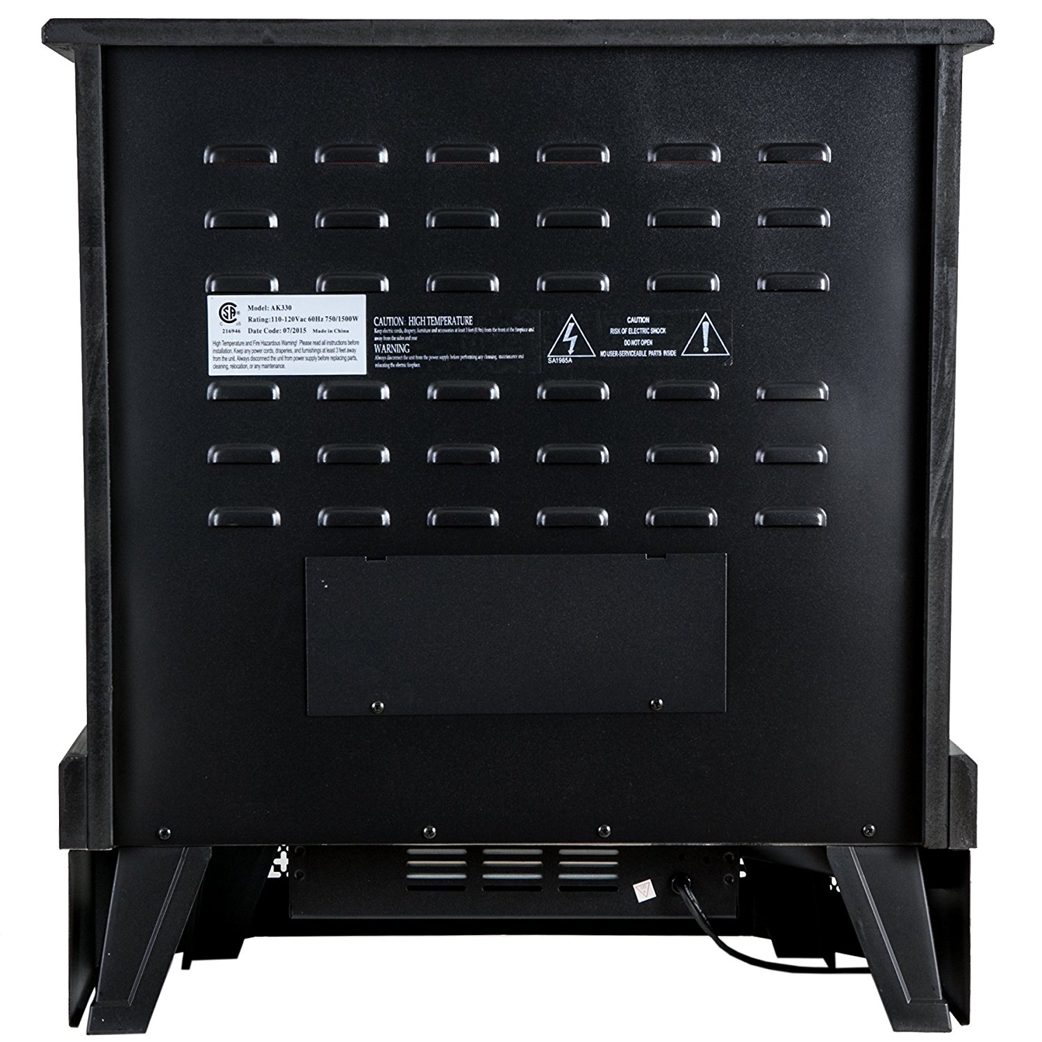 Golden Vantage 23" European Style Freestand Portable Modern Electric ...