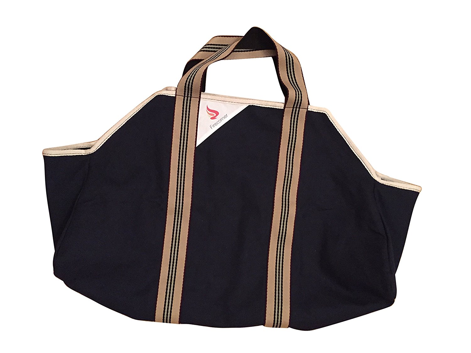 Firecorner - Collapsible, Dust-Proof Firewood Bag Log Carrier. Wood bag ...