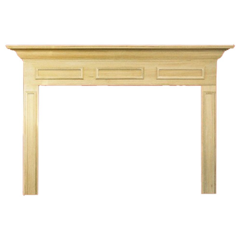 Litchfield II MDF Primed Fireplace Mantel Surround Fireplace Insert ...