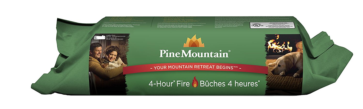 Pine Mountain Traditional Firelog, 3-Hour Burn Time, 6 Logs N14 free ...