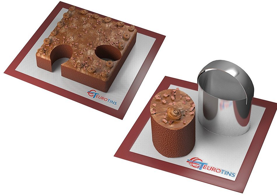 Oval Shape Steel Cookie Cake Slicer / Cutter 3” Deep with Handle N2 ...