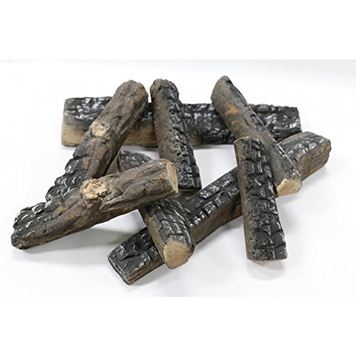 8 Piece Wood-like Ceramic Log Set N3 free image download