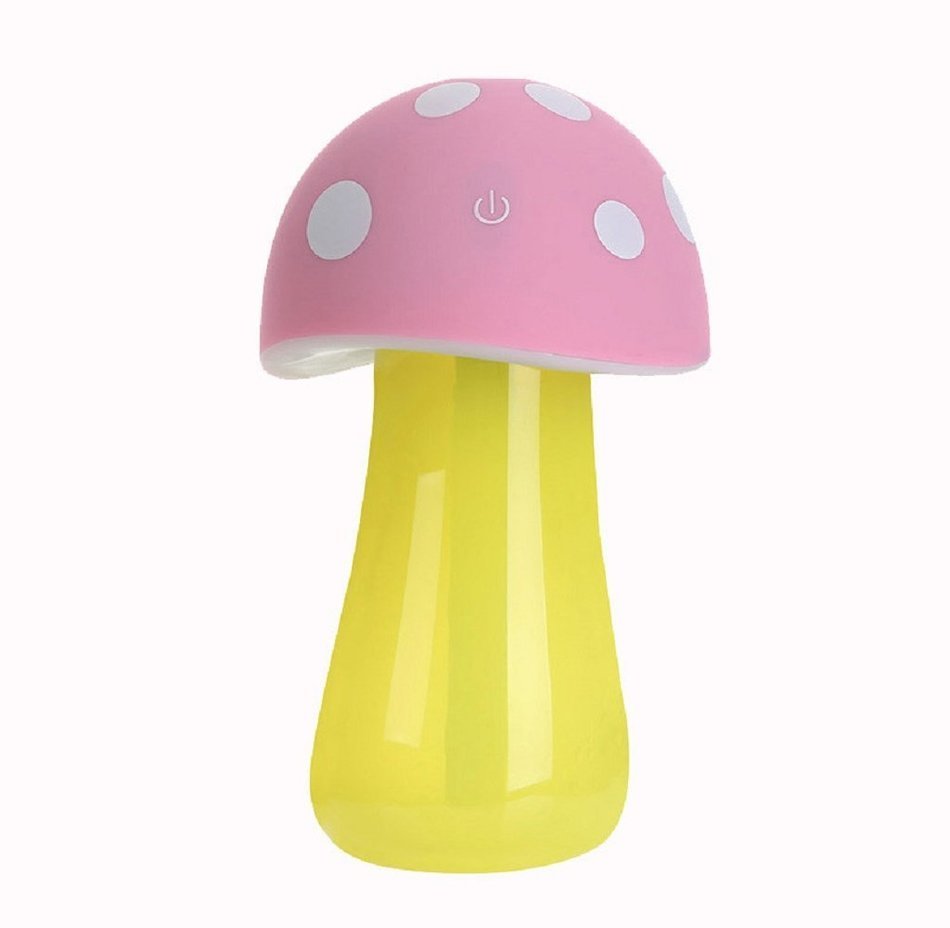 Rukiwa Home Aroma LED Humidifier Mushroom Air Diffuser Purifier ...