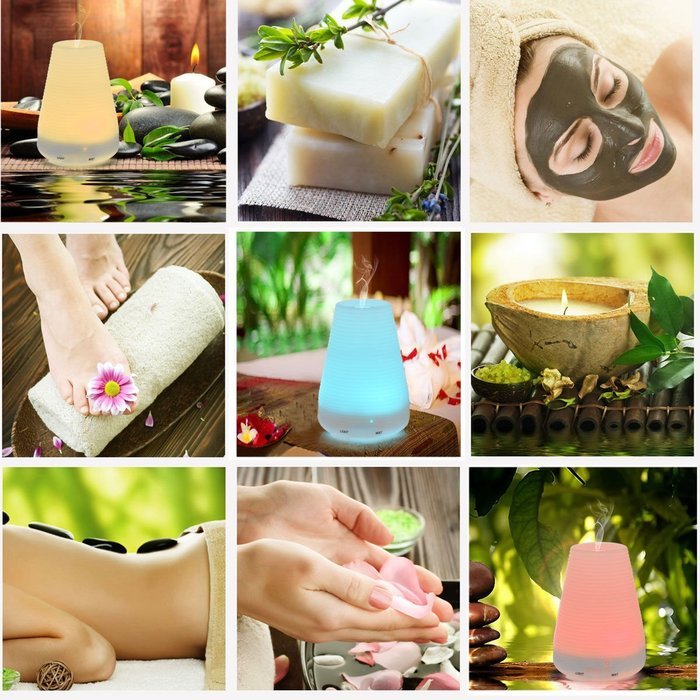 REDGO 3 IN 1 Aroma Essential Oil Diffuser 100ML, Ultrasonic ...