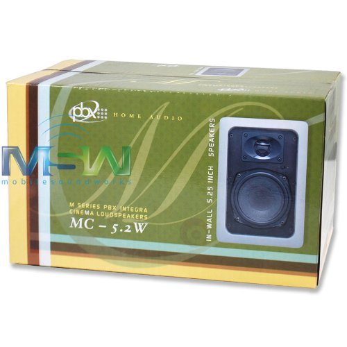 PBX PowerBass Home Audio MC 5 2W 5 1 4 M Series Integra Cinema 2 Way