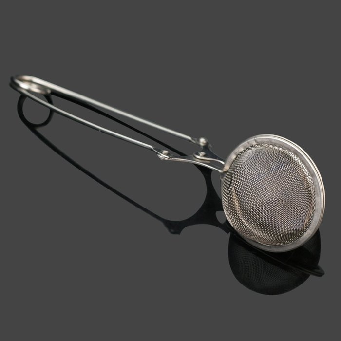 Stainless Steel Tea Ball Infuser Leaves Mesh Spoon Filter Squeeze ...
