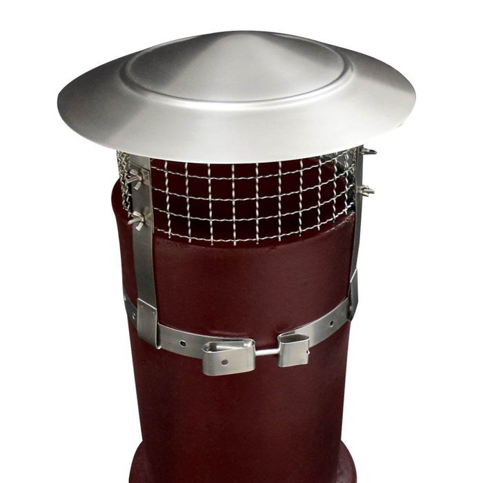 Anti Bird/Rain Stainless Steel 9-inch Mesh Flue Chimney Cap Cover N4 ...