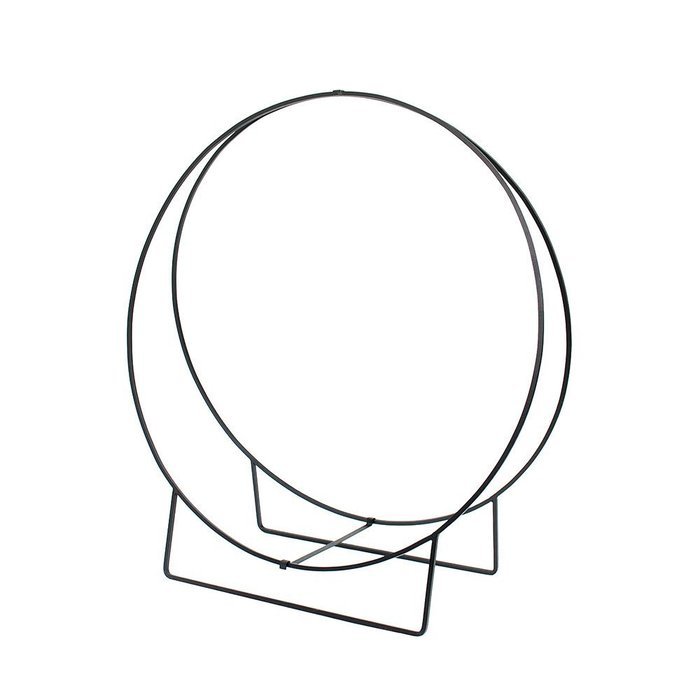 Minuteman International Wrought Iron Wood Hoop, 48-Inch H free image ...