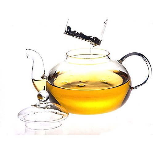 Zytho(TM) Practical Heat Resistant Glass Teapot with Infuser Coffee Tea ...