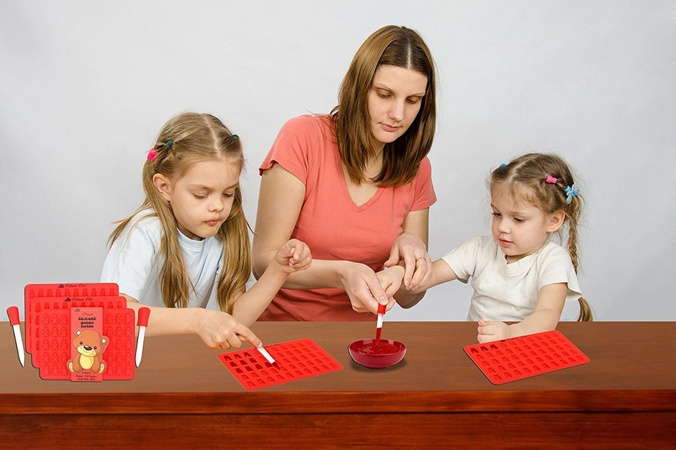 Culinart Chef- 3 Pack (150 Bears)- PREMIUM THICK Silicone Gummy Bear ...