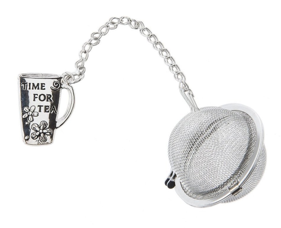 Time For Tea Charm Tea Infuser Ball - By Ganz free image download