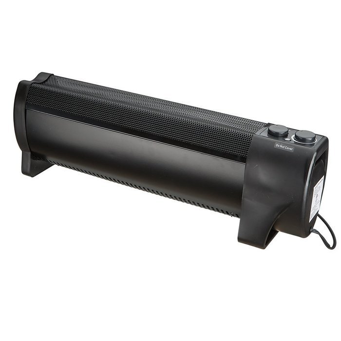 Heat-Wave EB98937 Convection Baseboard Heater 1,000 Watt Black N2 free ...