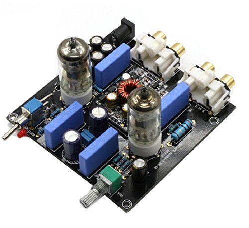 Top-cofrLD Mini aluminum alloy shell 6J1 Valve Vacuum Tube PreAmplifier ...