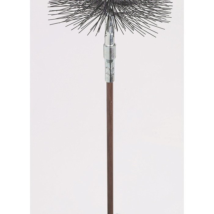 MEECO'S RED DEVIL Chimney Brush Rod Kit - 20ft., 3/8in. Dia., 1/4in ...