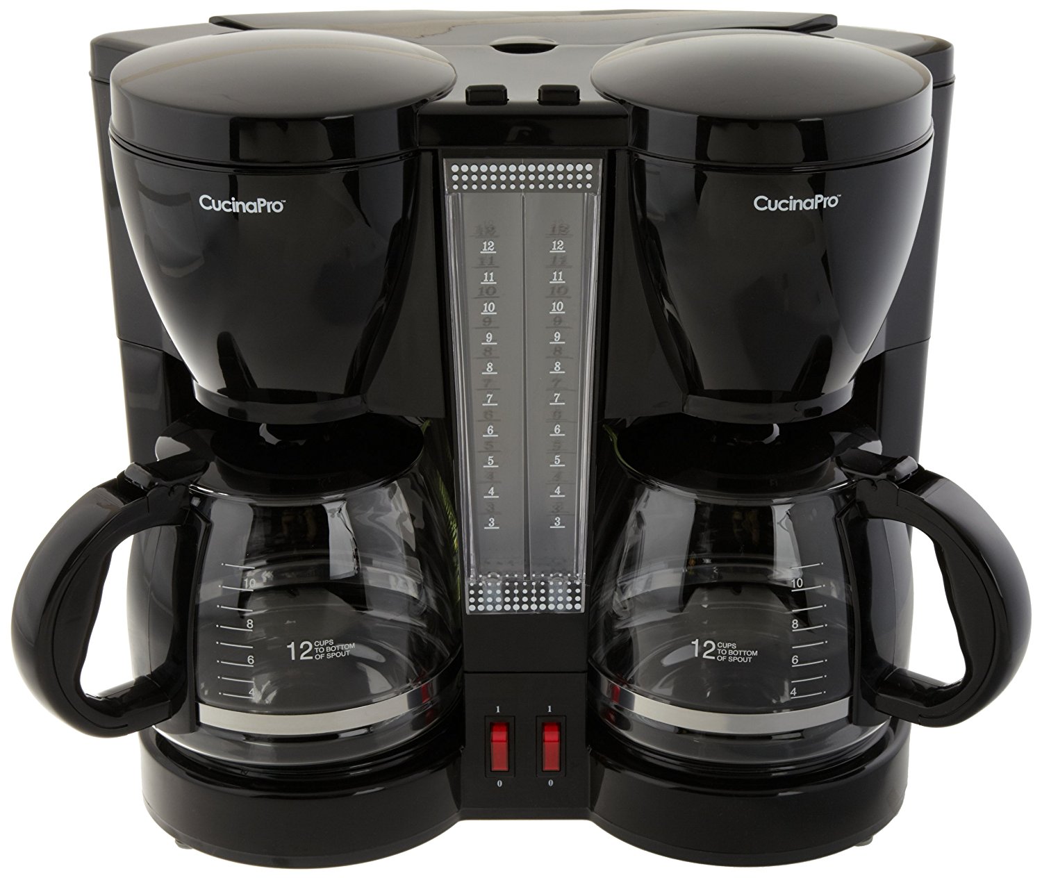 CucinaPro Double Coffee Brew Station - Brew two 12-cup Pots, each with ...