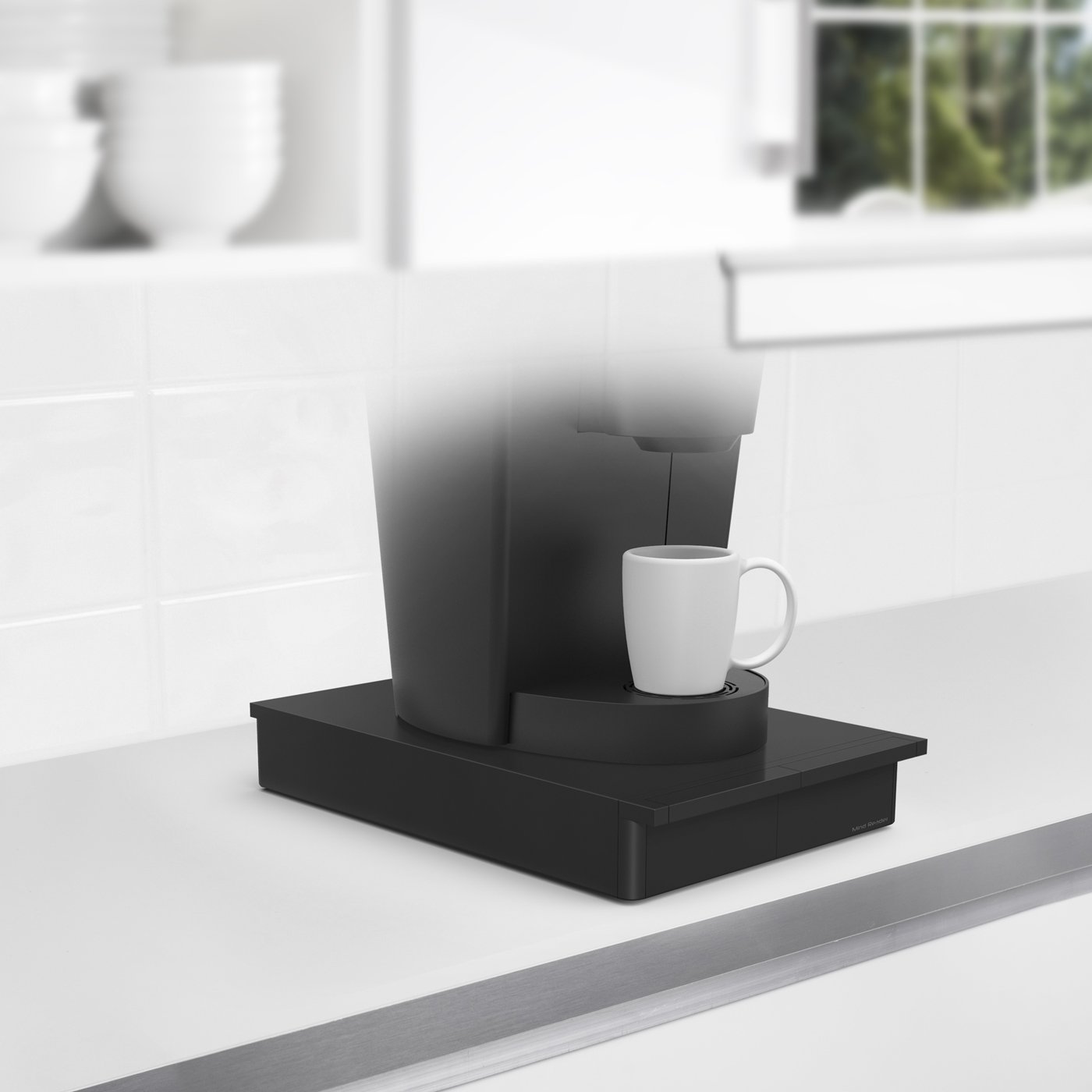 Mind Reader DBLTRY-BLK "Ledge" 28 Capacity Single Serve Coffee Pod ...