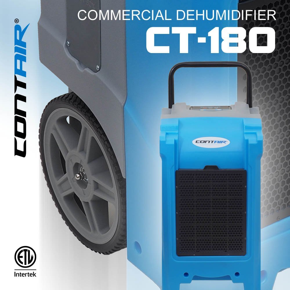 Contair CT-180 XL Commercial Grade Dehumidifier Humidity Control ...