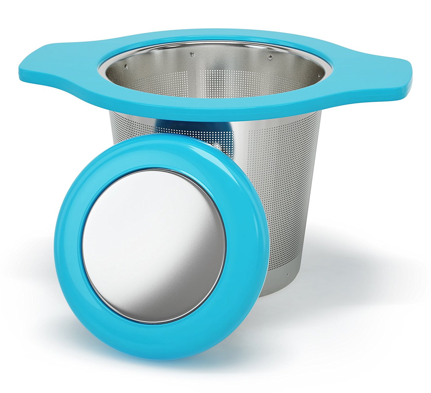 MyTea Infuser ~ Ultra Fine Loose Leaf Tea Infuser with Lid ~ Large ...