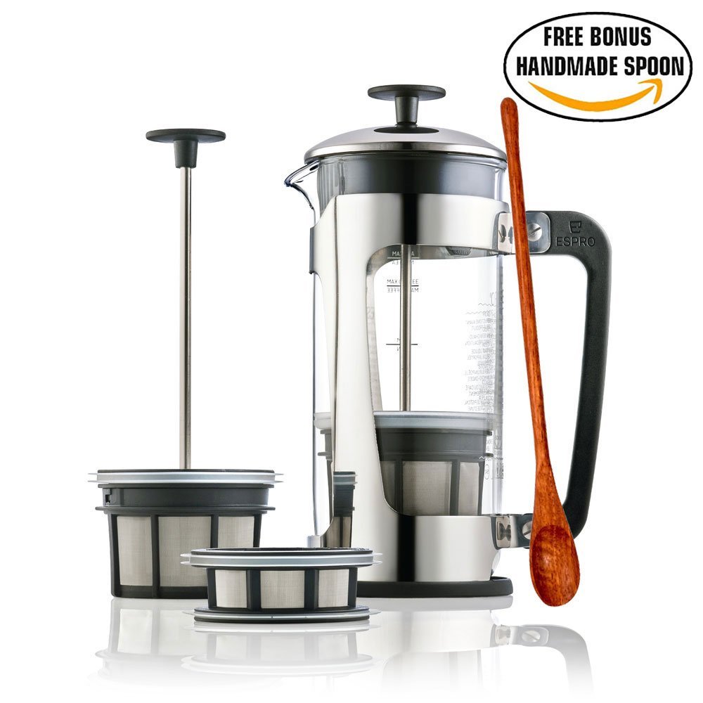 Espro Press P5 - French Press Coffee Press with Thick & Durable SCHOTT ...