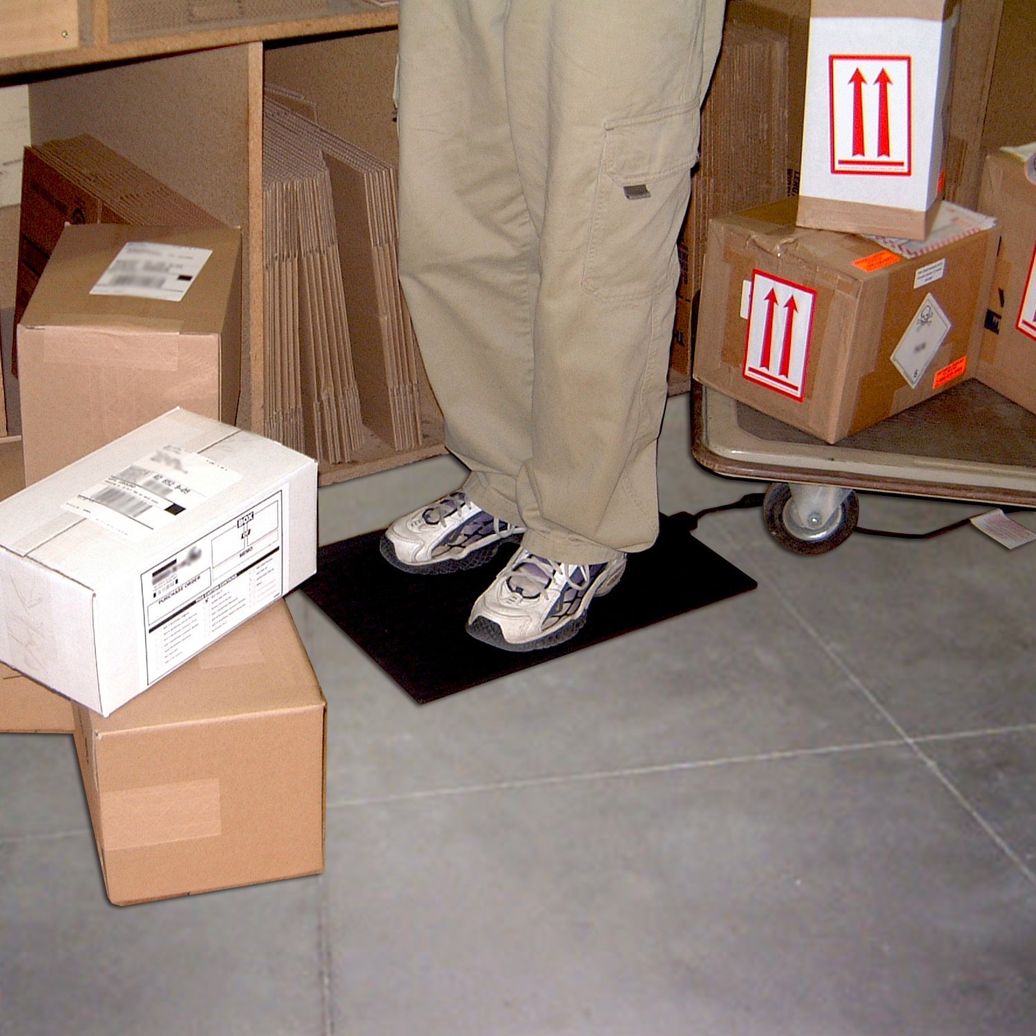 Cozy Products FW Foot Warmer Heated Foot Warming Mat Rubber Design N7 ...