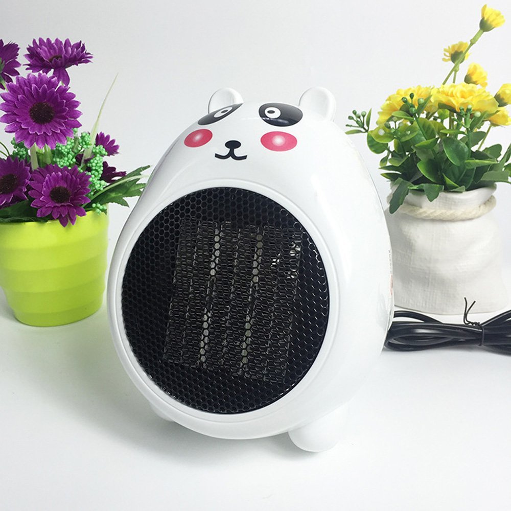 Energy-saving Portable 2-Speed Electric Fan Heater Cute Animal ...