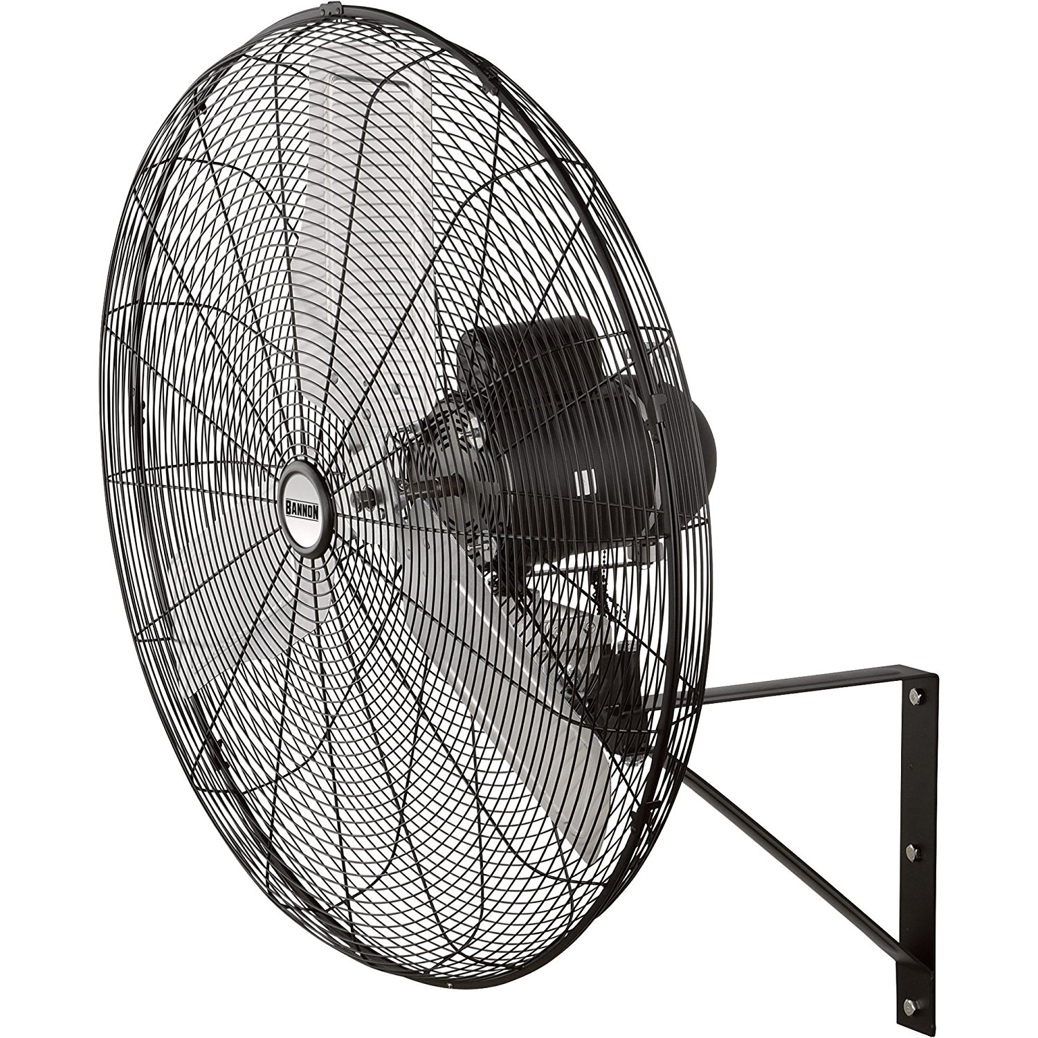 Bannon Oscillating Enclosed-Motor Wall-Mounted Fan - 30in., 7250 CFM ...