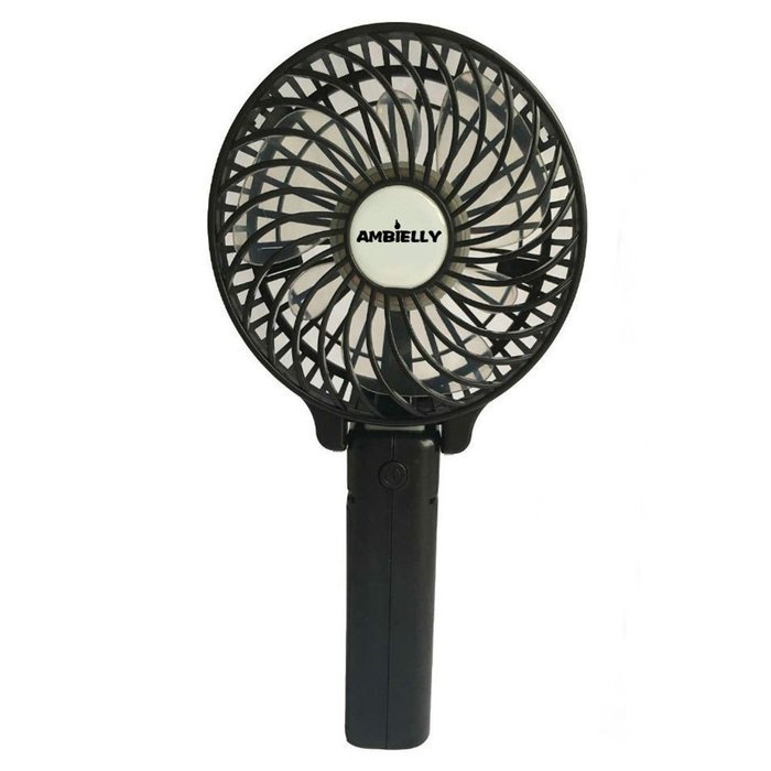 Ambielly Handfan Rechargeable Portable Handheld Mini Fan Foldable Fans ...