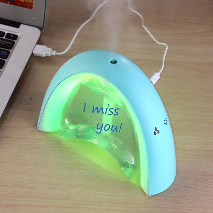 Anself 400ML Colorful LED Portable Air Humidifier USB Aromatherapy ...