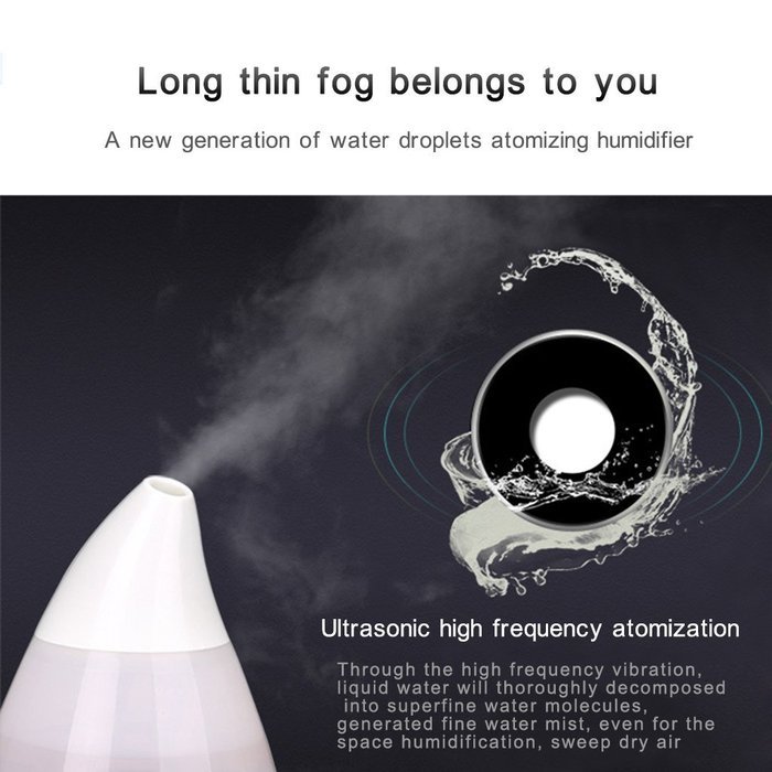 BIAL EX Mini Ultrasonic Humidifiers Cool Mist Humidifiers for Home ...