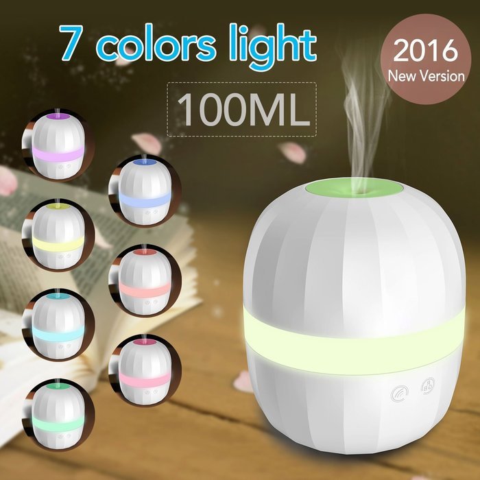 LAMAGIA 100ml Aromatherapy Essential Oil Diffuser Ultrasonic Aroma Mist ...