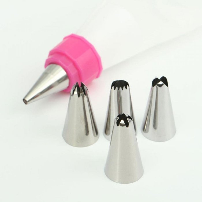 Genenic Tips Sugar Craft Cupcake Icing Piping Nozzles Decorating Tool ...