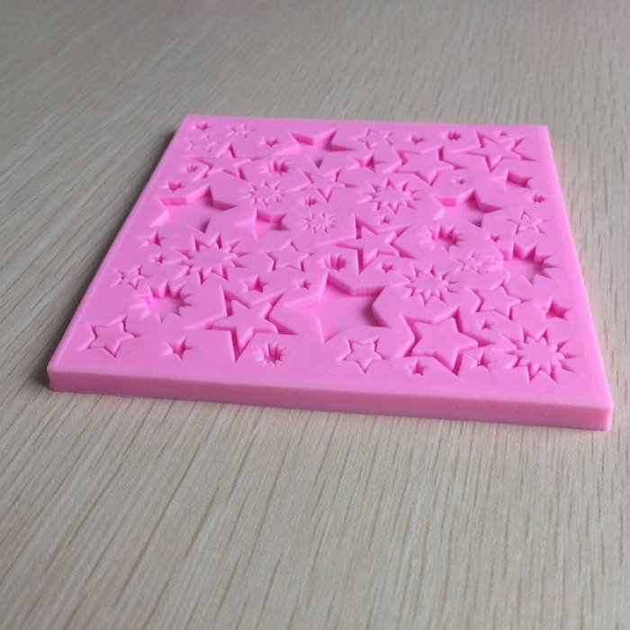 Anyana Star Sun Flower Silicone Fondant Mold Cake Decorating Pastry Gum ...