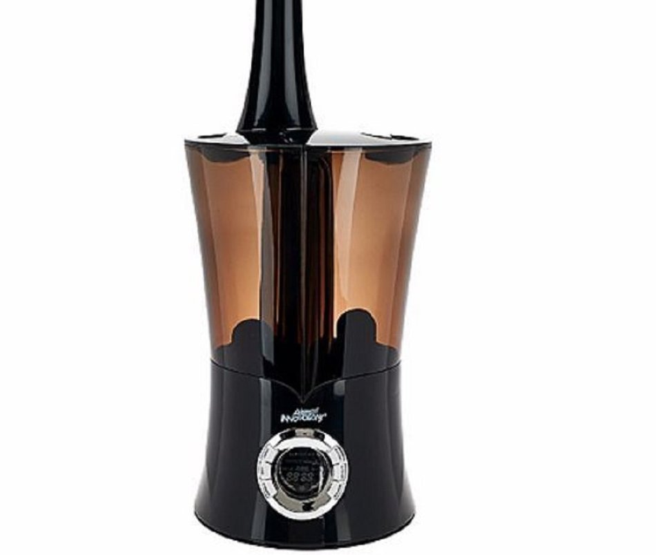 V33400 Air Innovations Clean Mist Ultrasonic Dual Tank Humidifier BLACK ...